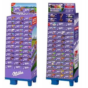 DS Smith entwickelt modulares Display-Portfolio für Milka - Weniger ist ...
