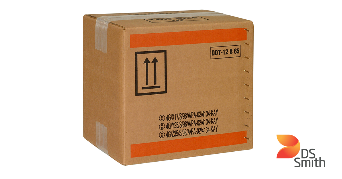 UN-gekeurde dozen voor gevaarlijke goederen transport - DS Smith