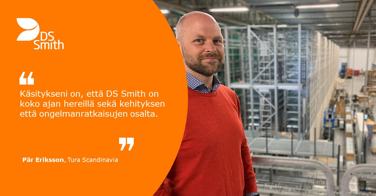 DS Smith toimittaa sekä pakkaukset että pakkausautomaation - DS Smith